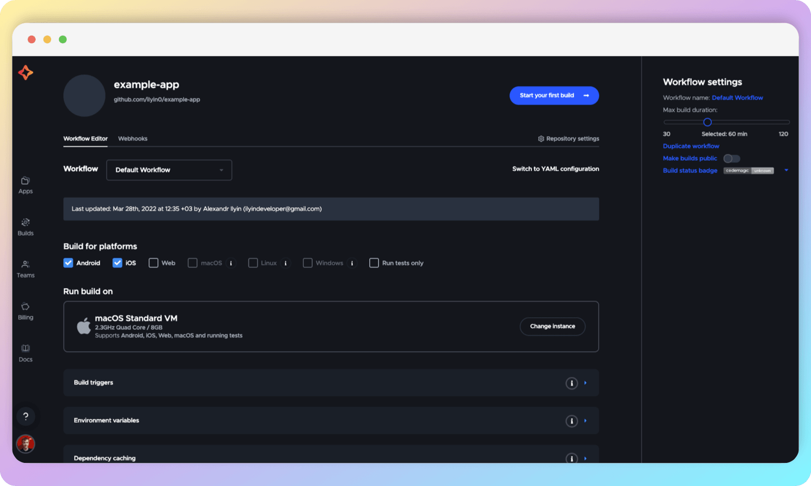Step By Step Guide Set Up Ci In Flutter With Codemagic 4269