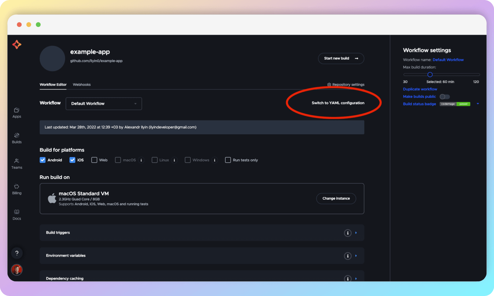 Step-by-Step Guide: Set Up CI in Flutter with Codemagic